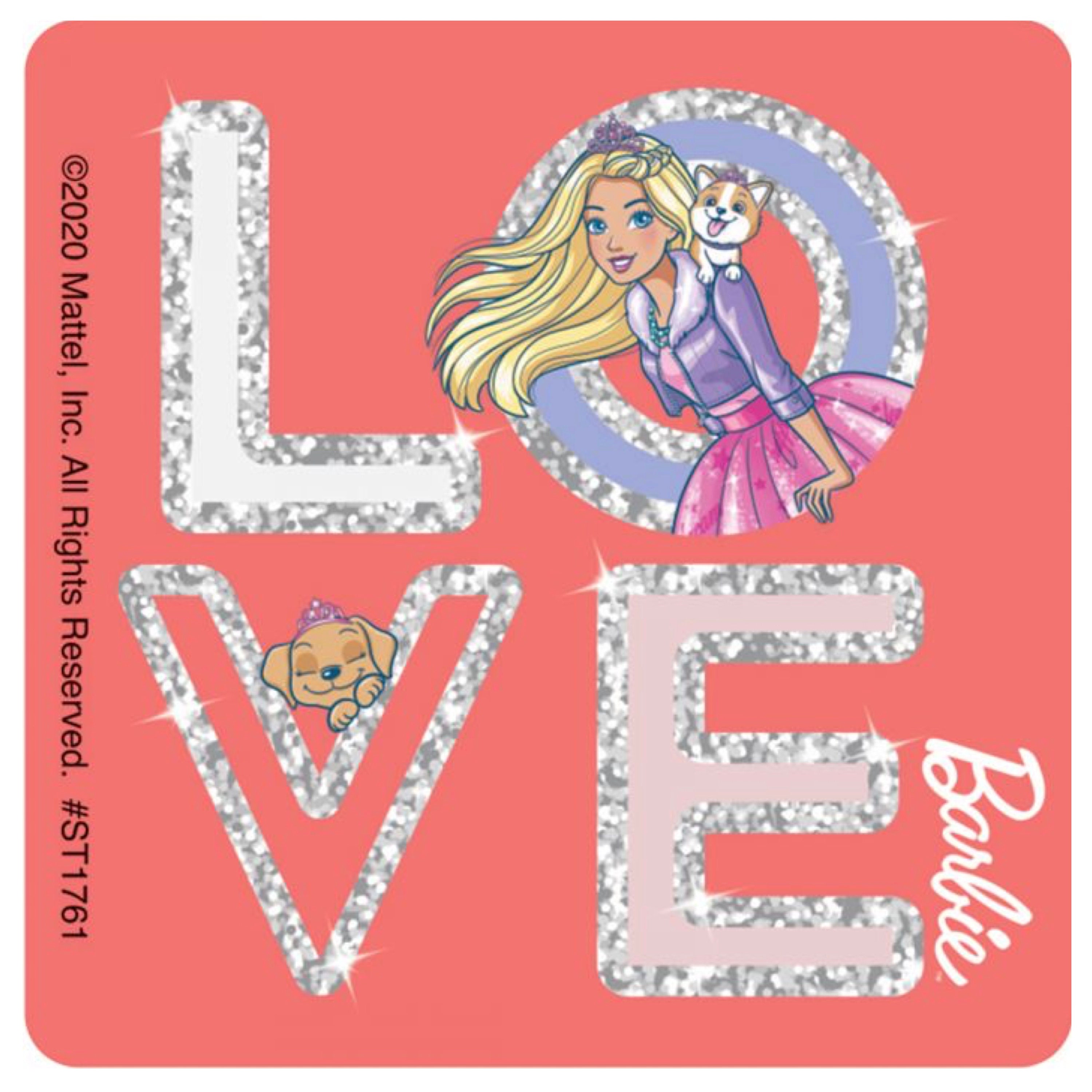 Licensed Barbie Stickers - Envelope Seals, Favours, Reward, Merit ...
