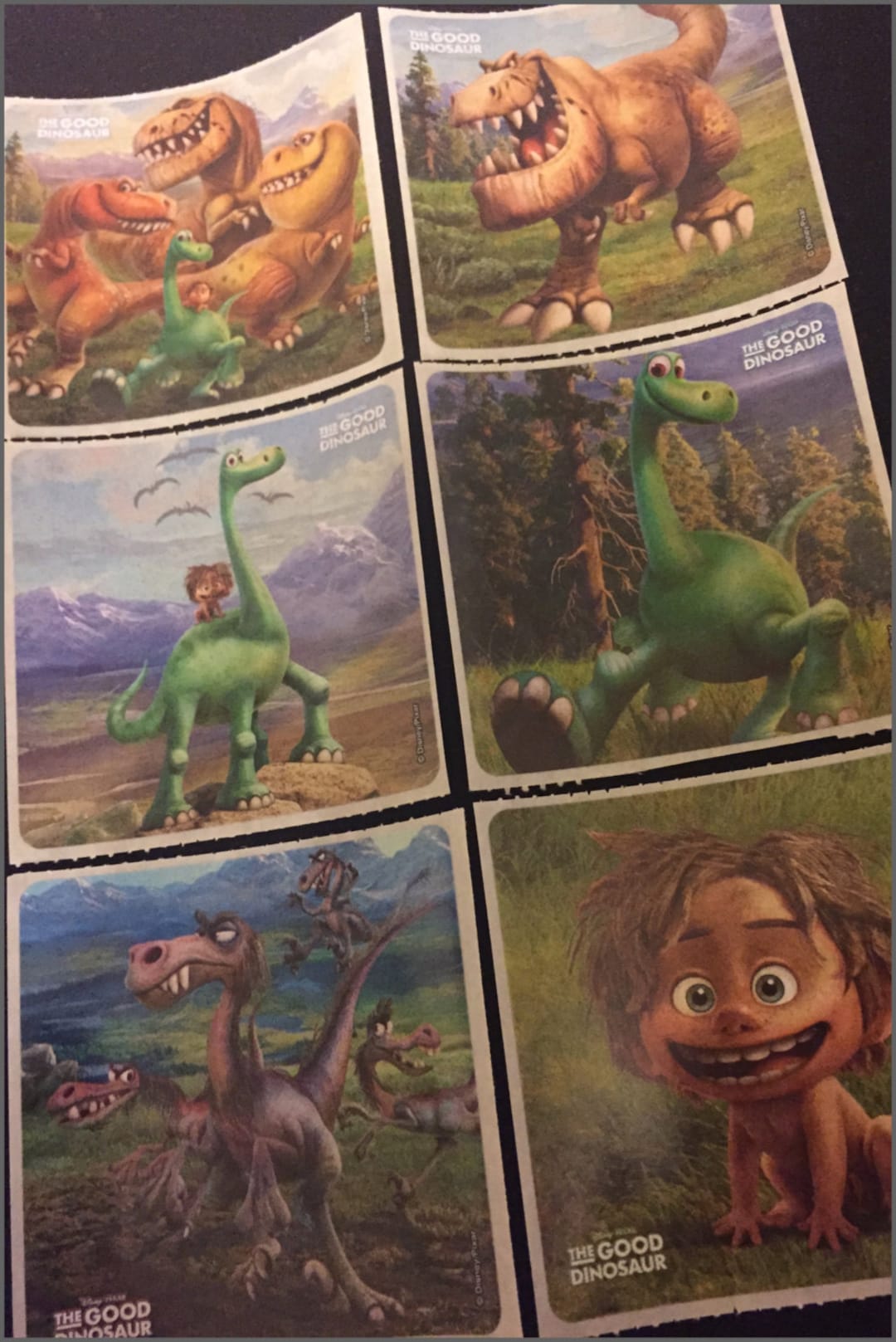 The Good Dinosaur Stickers - Party Favours, Reward Charts for Parents ...