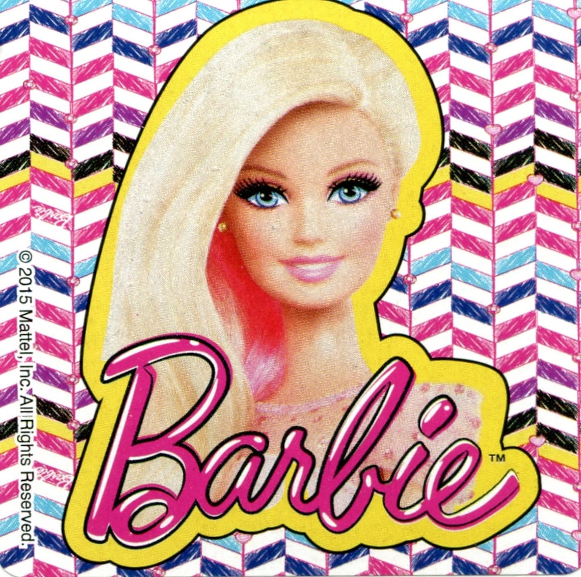 Licensed Barbie Stickers - Envelope Seals, Favours, Reward, Merit ...