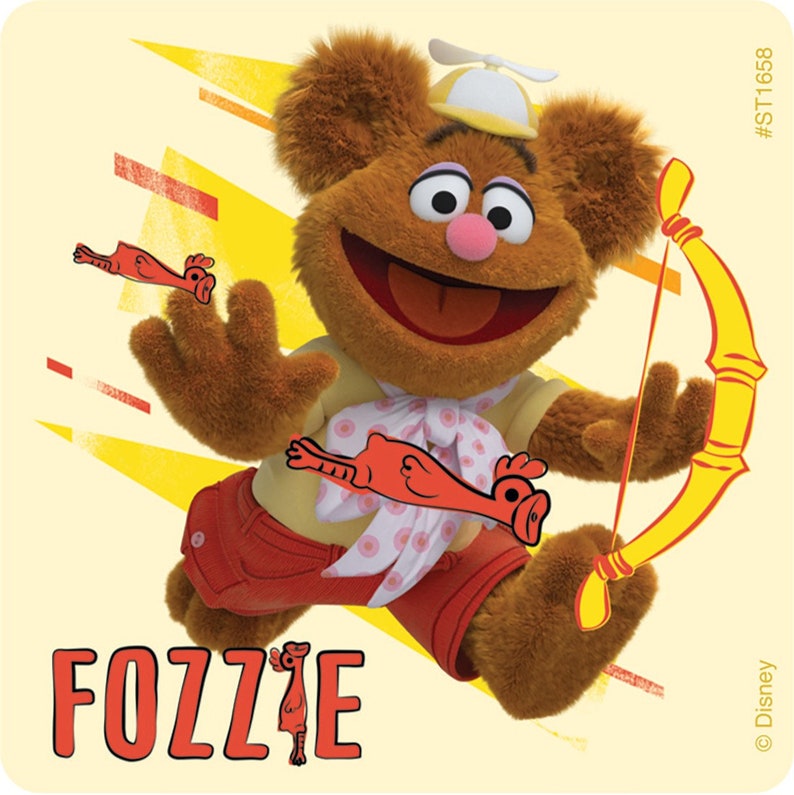 Disney Muppet Babies Stickers Muppets Envelope Seals - Etsy