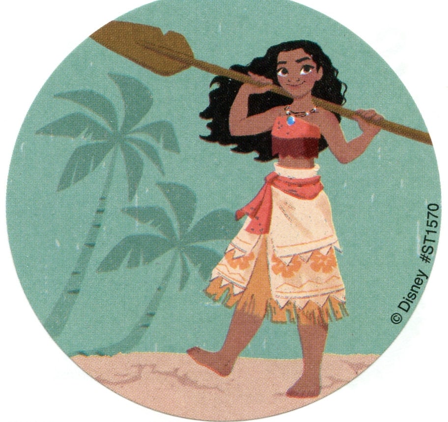 Moana Stickers - Moana Stickers Party - Envelope Seals, Party Favors ...