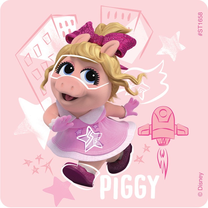 Disney Muppet Babies Stickers - Muppets - Envelope Seals, Party Favors ...