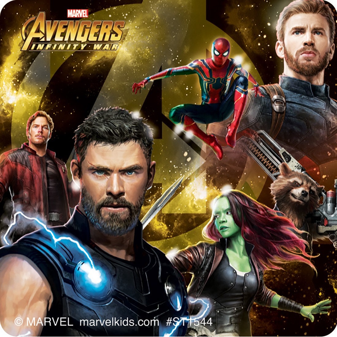 Avengers Stickers - Avengers Infinity War Party - Envelope Seals, Party ...