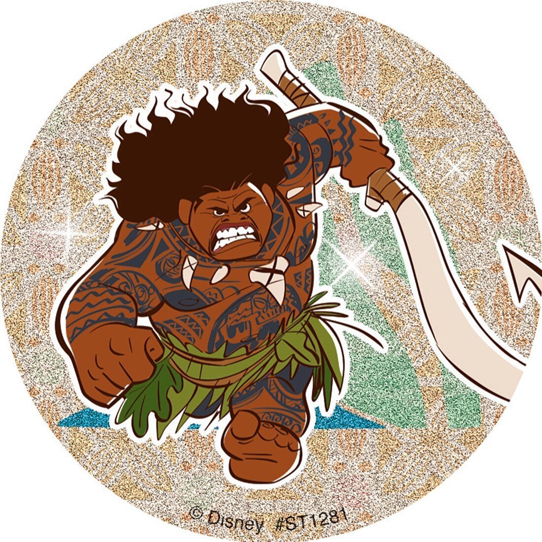 Moana Stickers Moana Glitter Stickers Party Envelope | Etsy