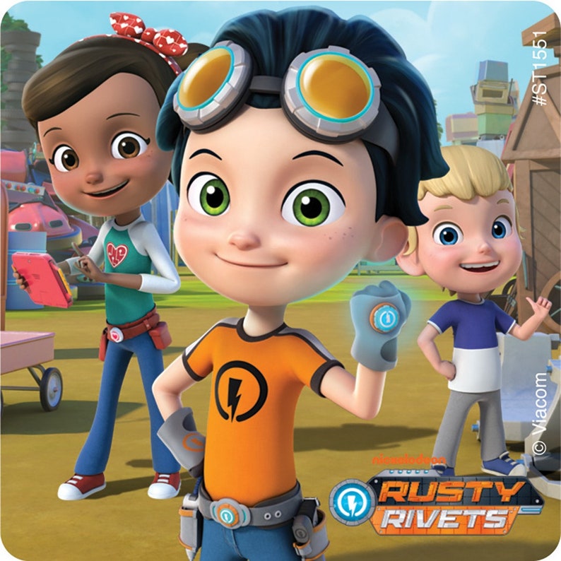 Rusty Rivets Stickers - Birthday Party - Envelope Seals, Party Favors ...