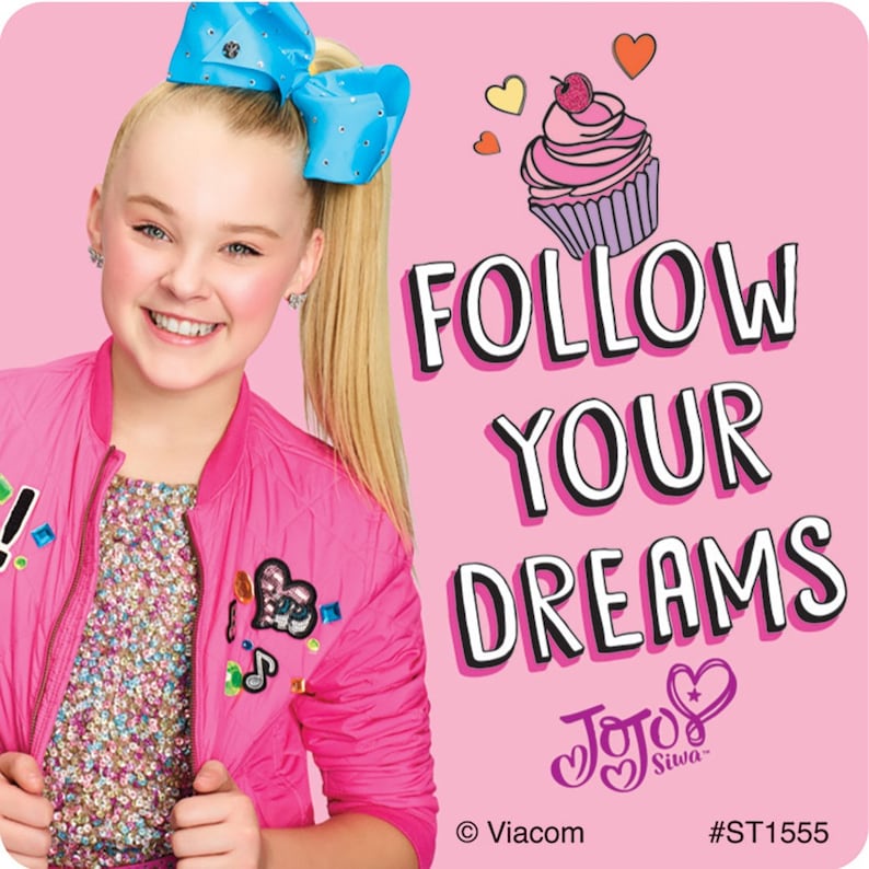 Jojo Siwa Stickers - Jojo Stickers Bows Party - Envelope Seals, Party ...