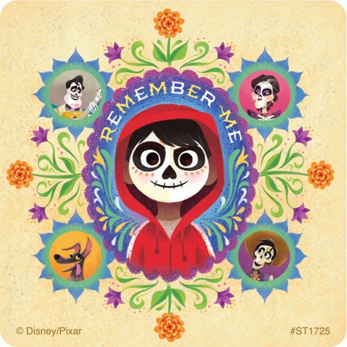 Disney Pixar Coco Stickers Birthday Supplies Party Favors - Etsy UK