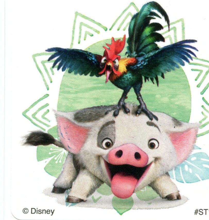 Moana Stickers - Moana Stickers Party - Envelope Seals, Party Favors ...