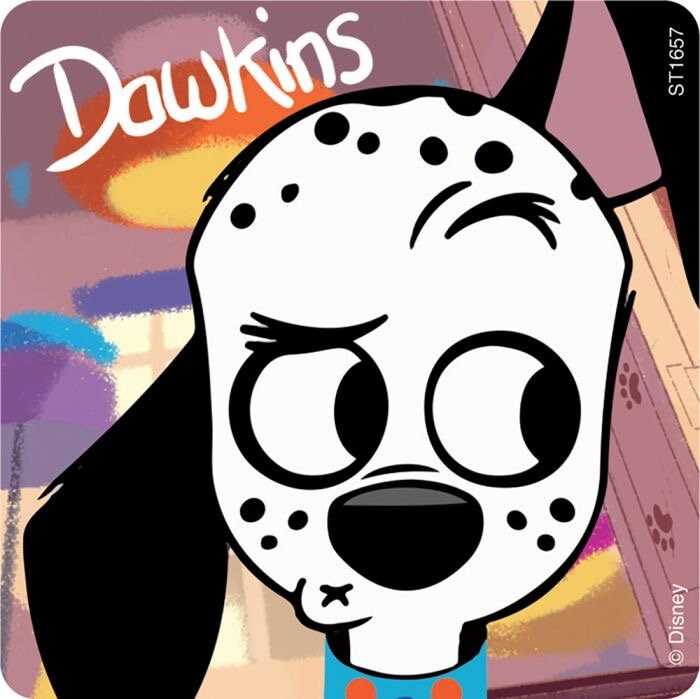 101 Dalmatian Stickers - Birthday Supplies - Party Favors, Reward ...