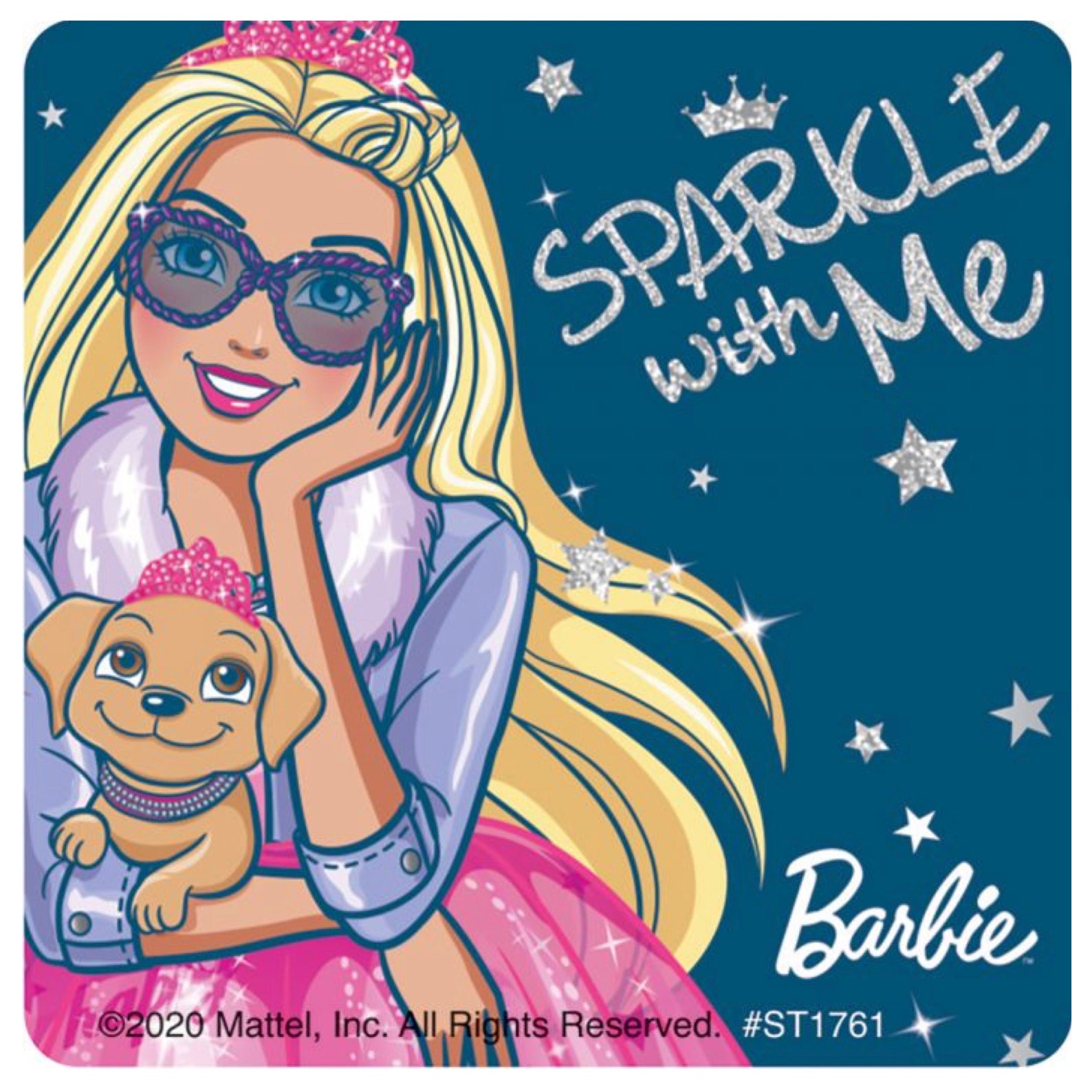 Licensed Barbie Stickers - Envelope Seals, Favours, Reward, Merit ...