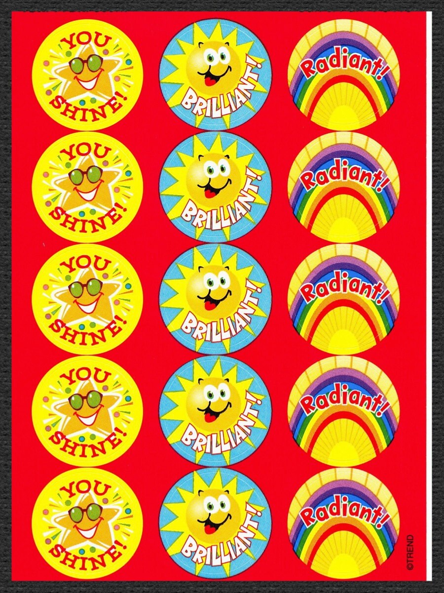 Scratch and Sniff Stickers -make Merit Awards, Reward Charts ...