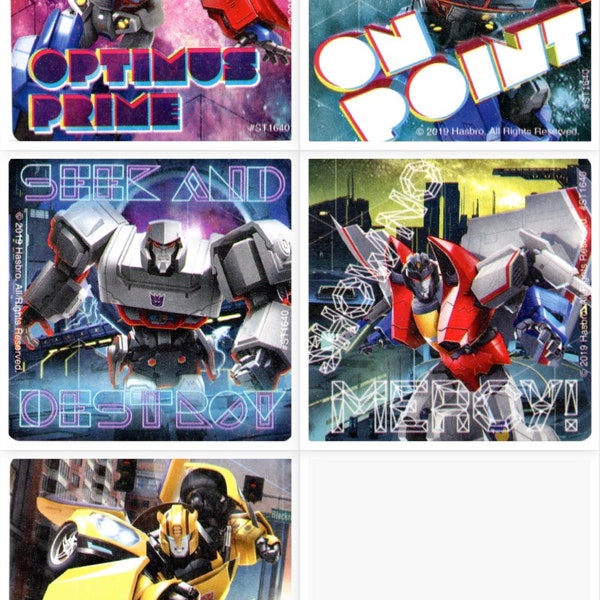 Transformers Sticker - Etsy