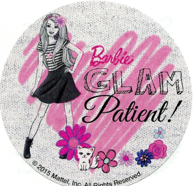 Licensed Barbie Stickers Patient Rewards - Barbie Great Patient ...
