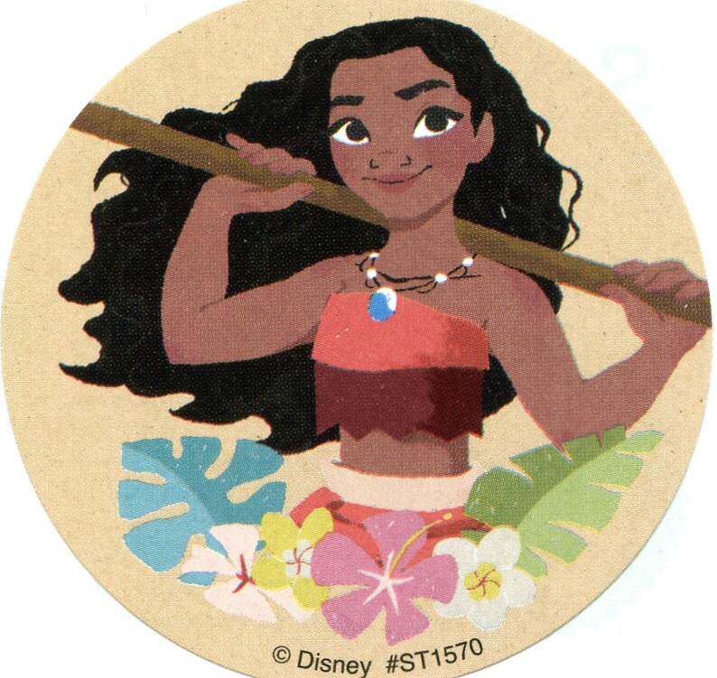 Moana Stickers - Moana Stickers Party - Envelope Seals, Party Favors ...