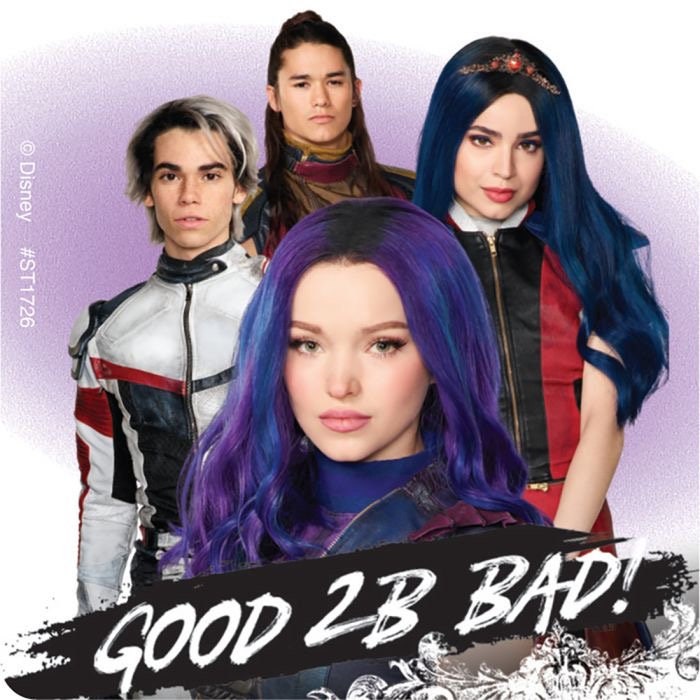 Disney Descendants Stickers Disney Birthday Stickers - Etsy