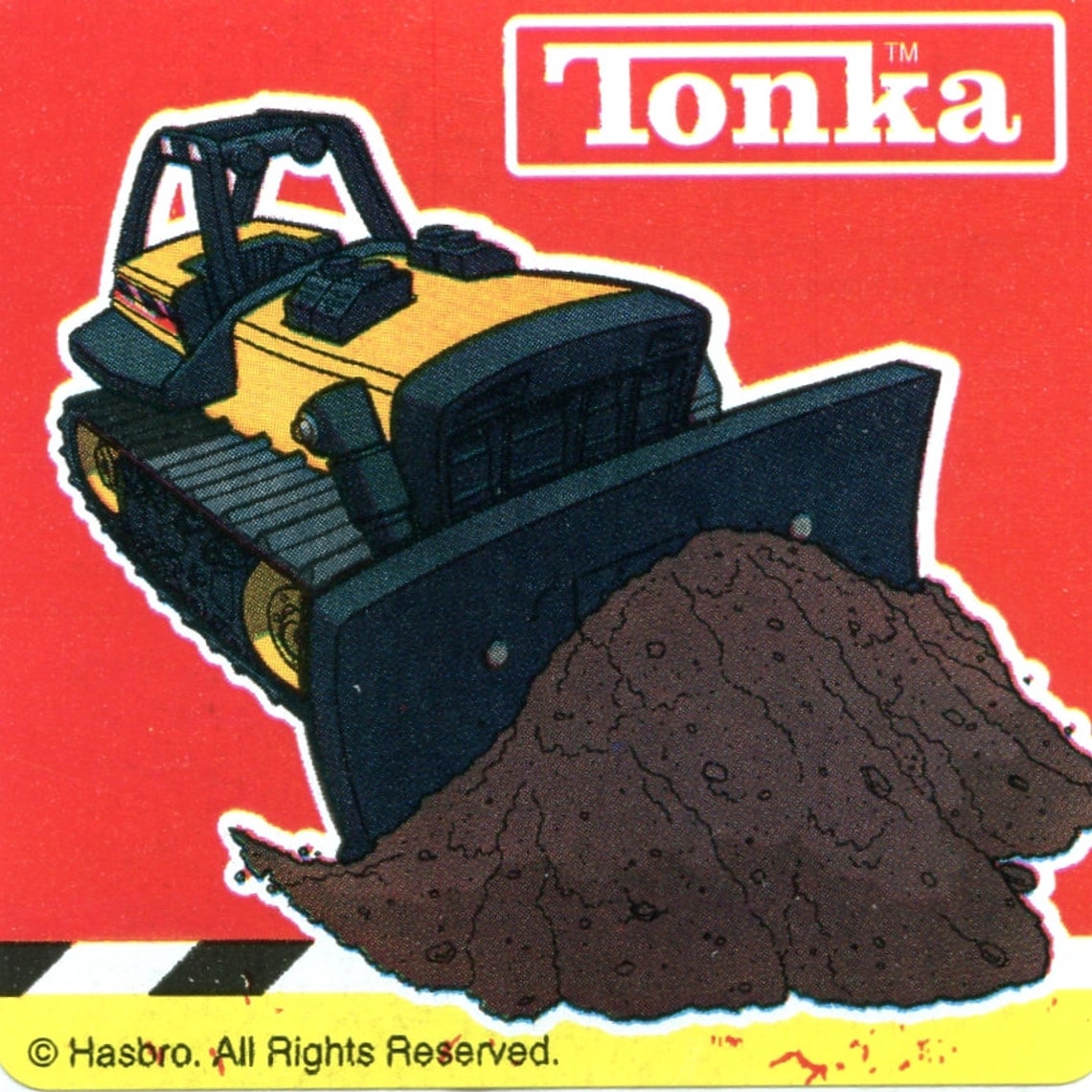 Tonka Stickers Tonka Trucks Party Envelope Seals, Party Favors, Reward ...