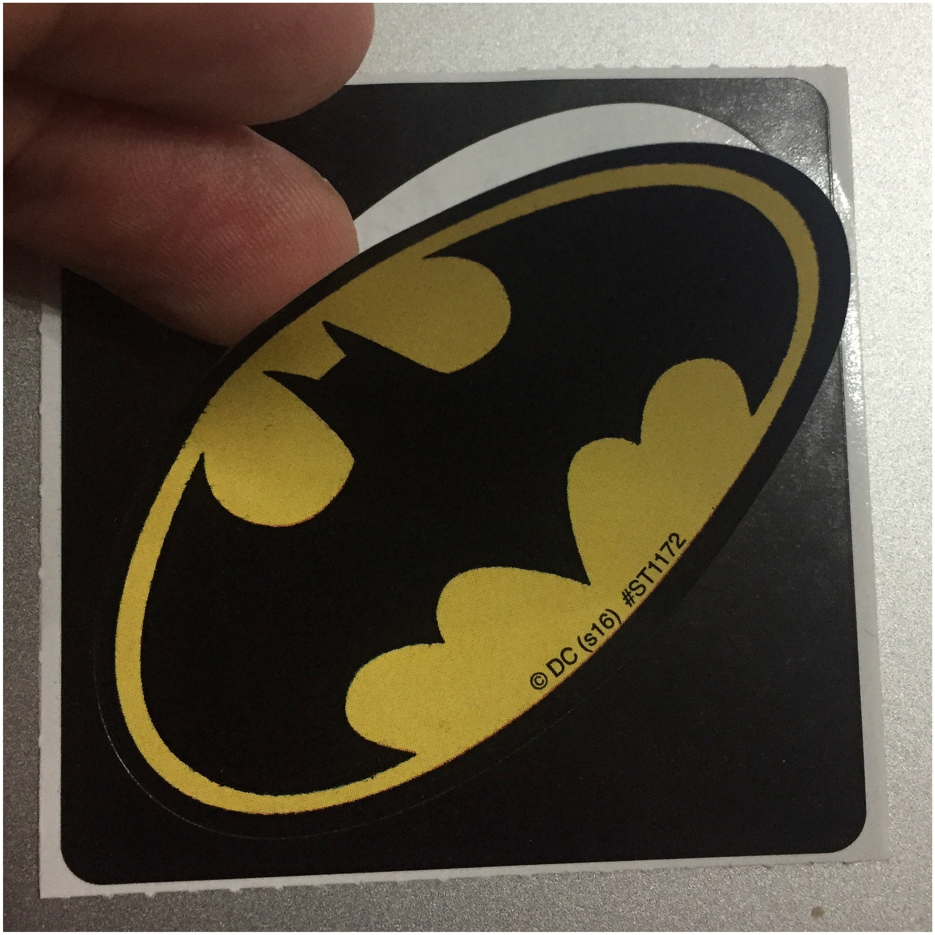 Licensed* Batman Logo Stickers X 5 - Batman Birthday Party - Envelope ...
