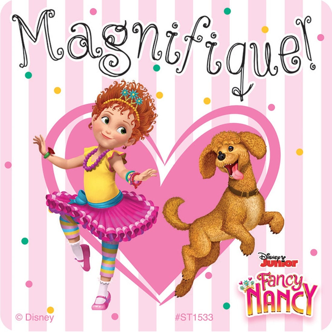 Fancy Nancy Stickers - Fancy Nancy Party - Envelope Seals, Party Favors ...