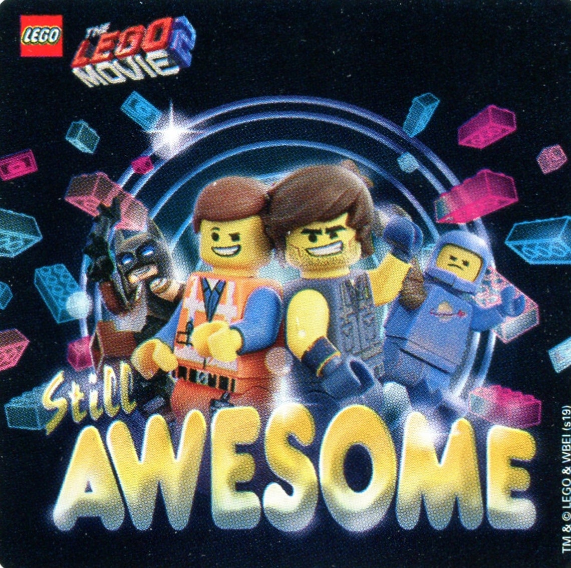 Licensed* Lego Movie Stickers -lego Movie 2 - Lego Party - Envelope ...