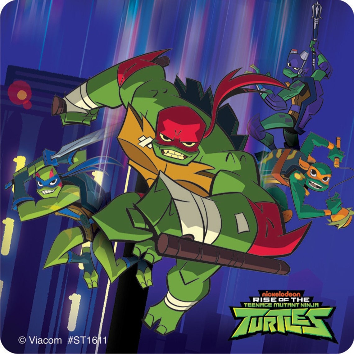 Teenage Mutant Ninja Turtles Stickers - TMNT - Envelope Seals, Party ...