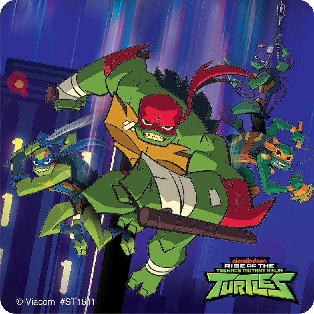 Teenage Mutant Ninja Turtles Stickers - TMNT - Envelope Seals, Party ...