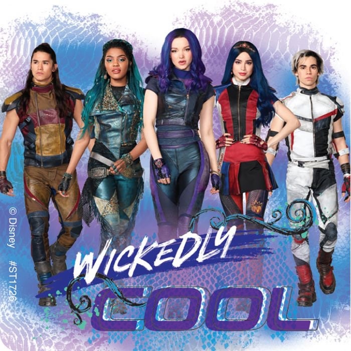 Disney Descendants Stickers Disney Birthday Stickers - Etsy