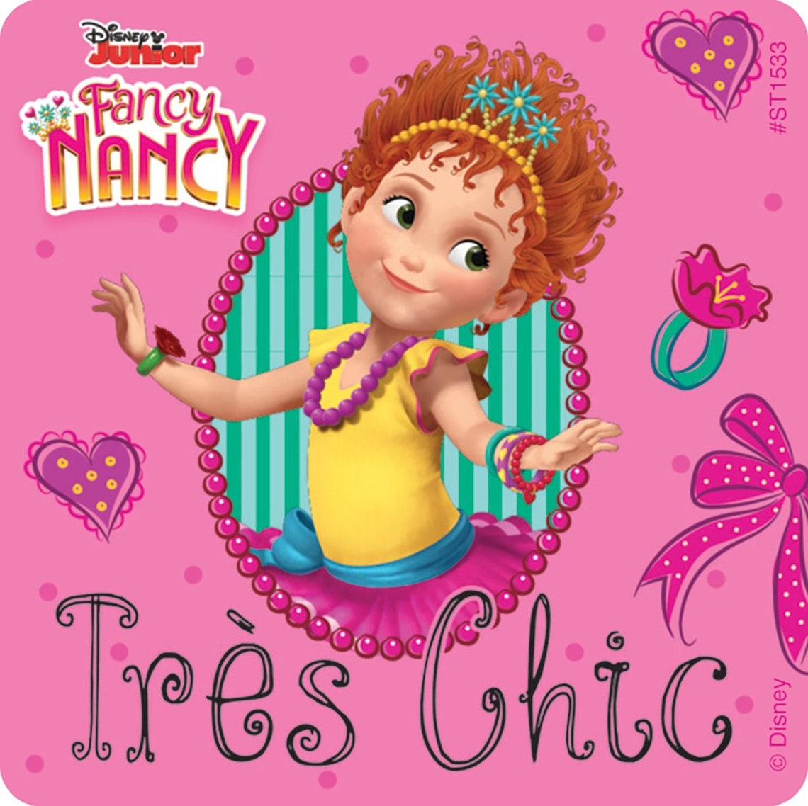 Fancy Nancy Stickers - Fancy Nancy Party - Envelope Seals, Party Favors ...