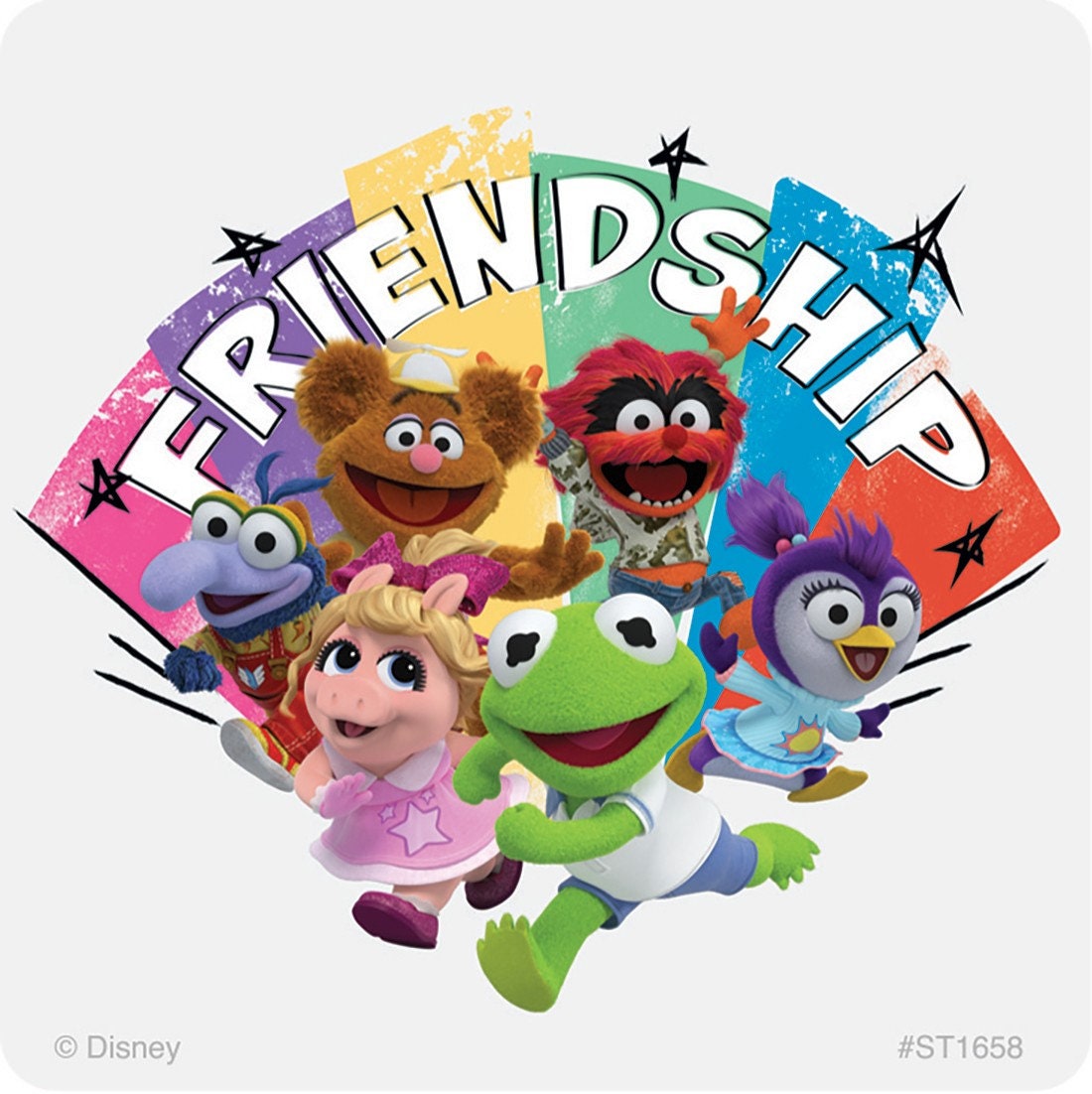 Disney Muppet Babies Stickers Muppets Envelope Seals - Etsy