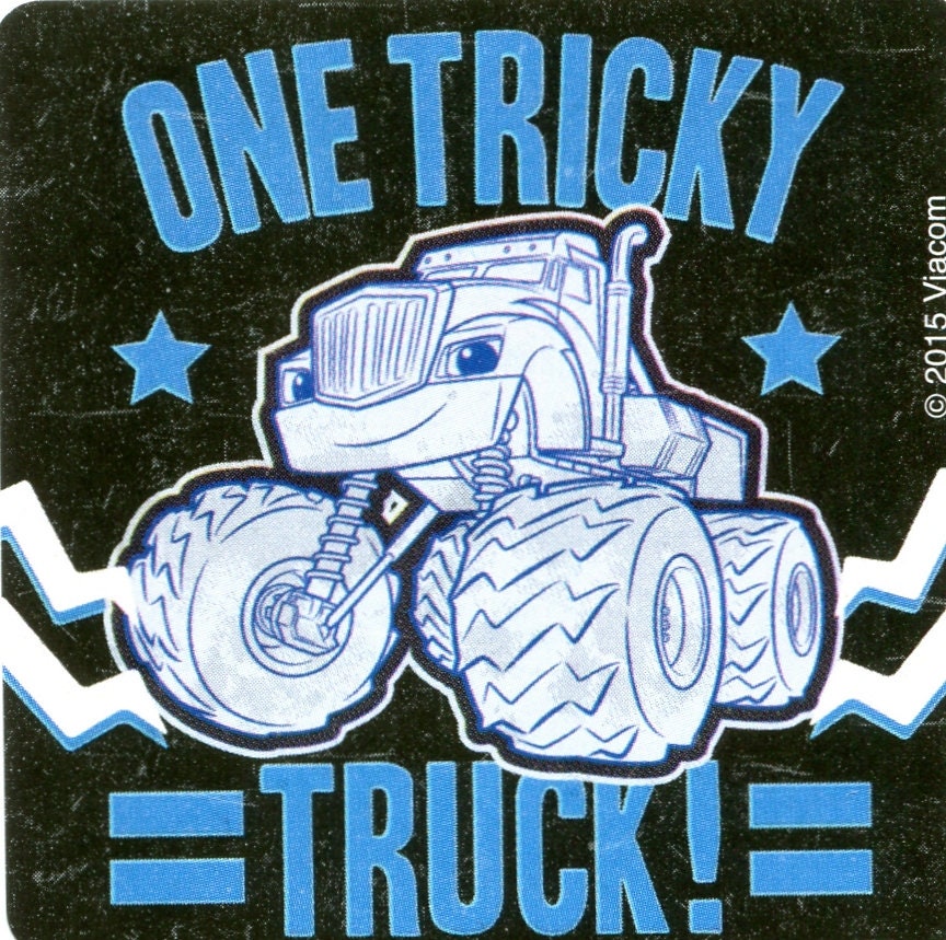 Blaze and the Monster Machines Stickers Crusher Envelope Seals, Party ...