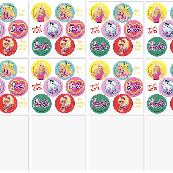 Barbie Stickers - Etsy