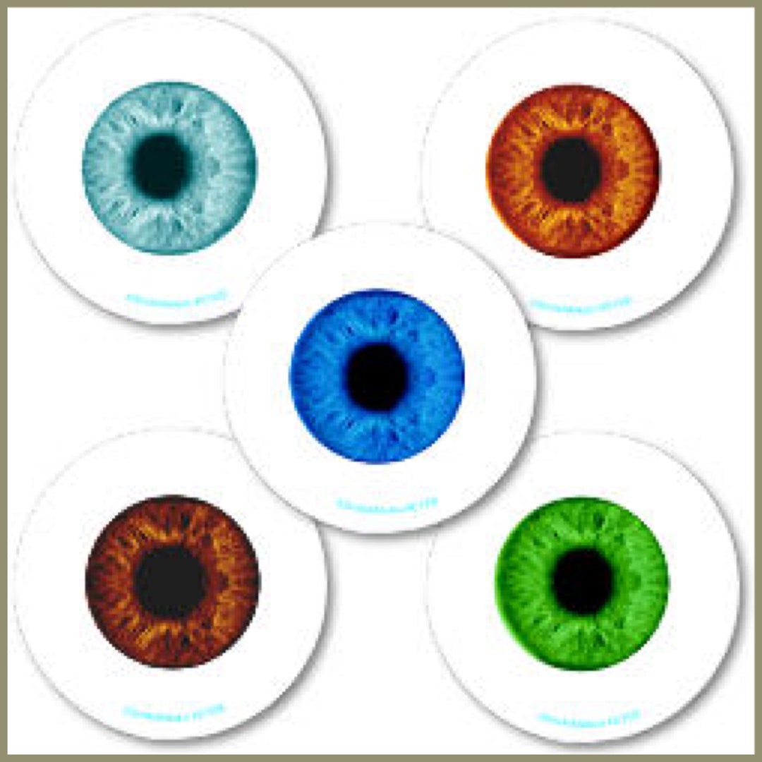 Glow in the Dark Eyeball Stickers - Eyes Party Favors, Reward Charts ...