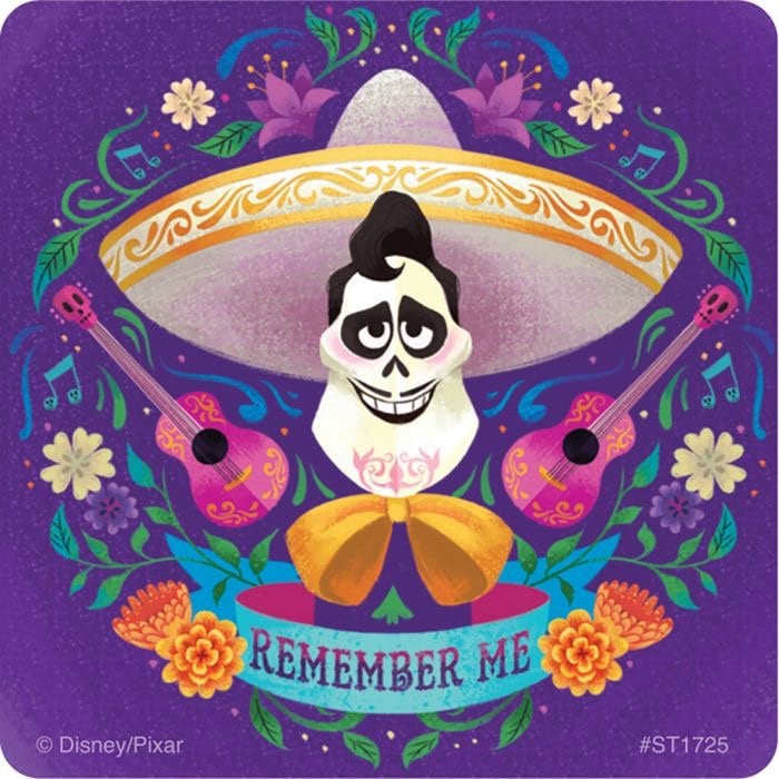 Disney Pixar Coco Stickers Suministros de cumpleaños - Etsy México