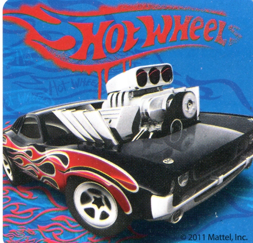 Hot Wheels Stickers - Hot Wheels Classic - Envelope Seals, Party Favors ...