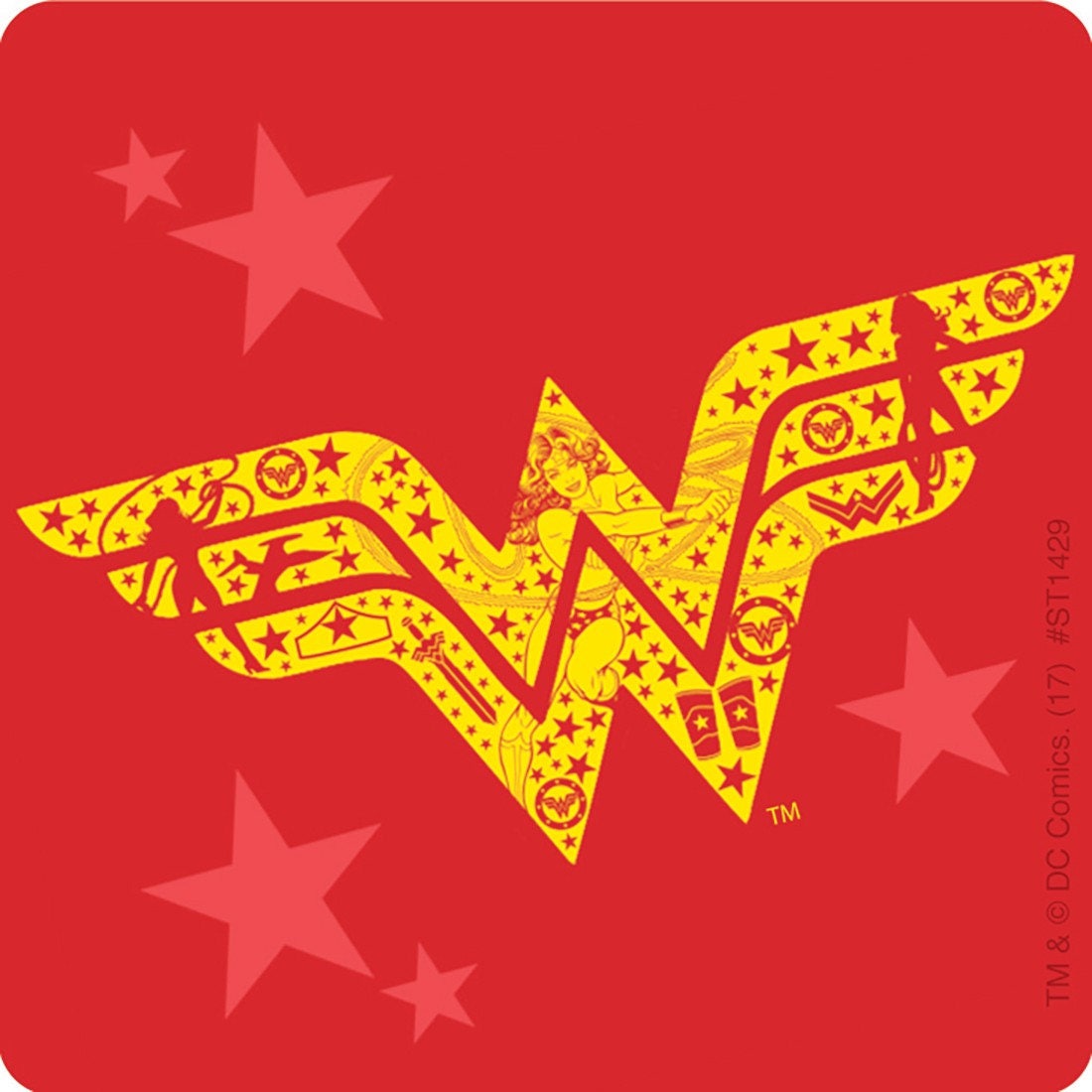 Wonder Woman Stickers Super Hero Birthday Party Party - Etsy