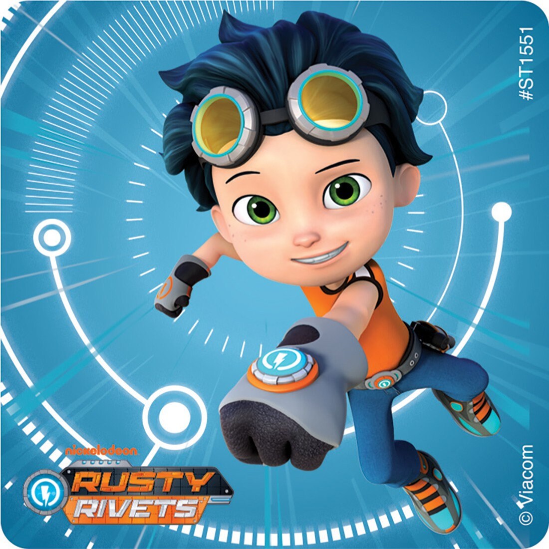 Rusty Rivets Stickers - Birthday Party - Envelope Seals, Party Favors ...