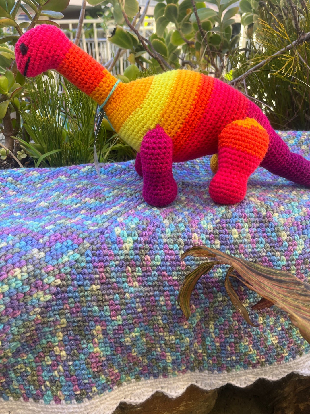 Rainbow Brachiosaurus, Dinosaur Toy, Brontosaurus, Dino Stuffed Animal ...
