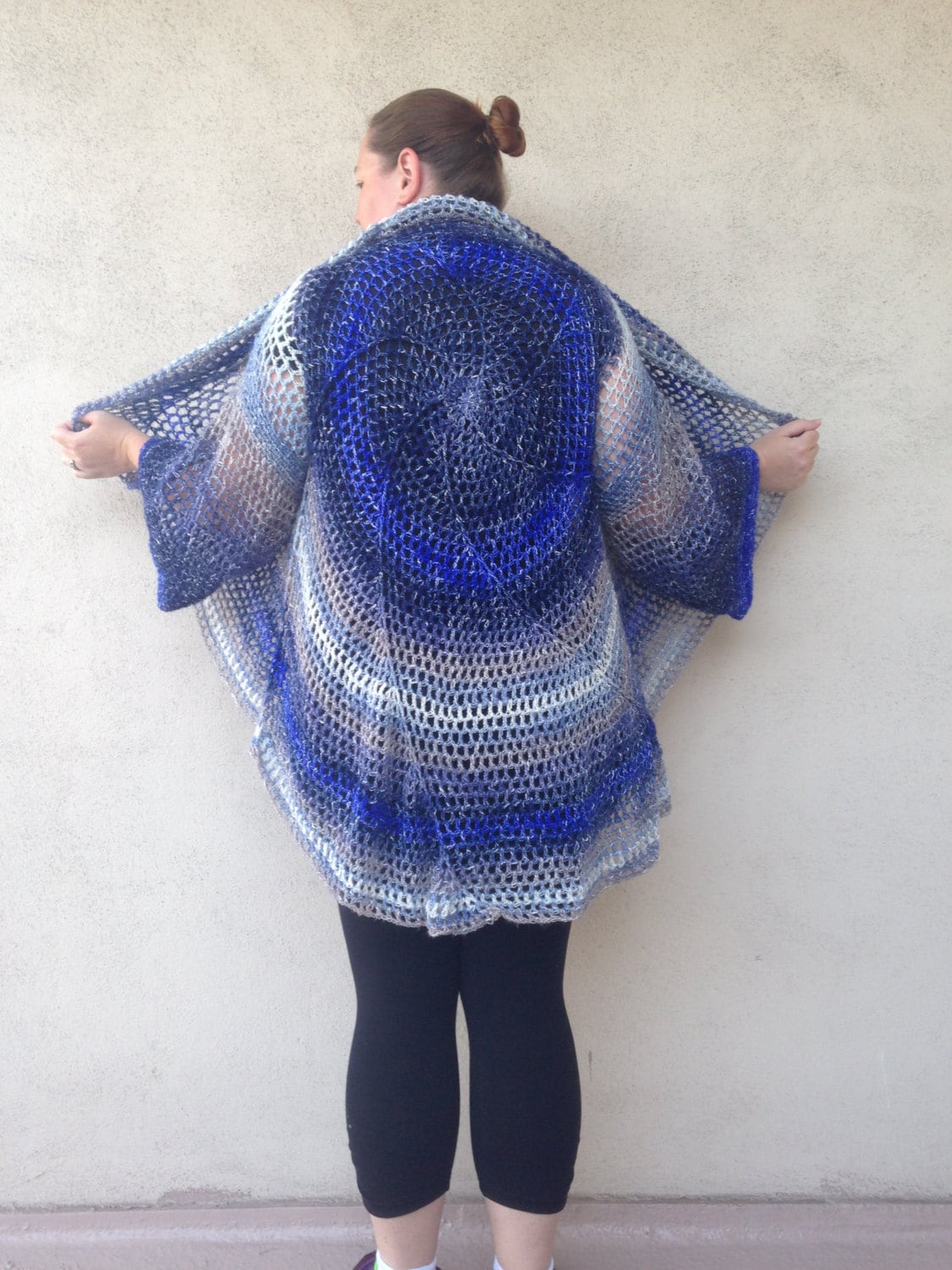 Crochet Pattern Jacket Circle Jacket Pattern PDF Pattern Coat Shawl in ...