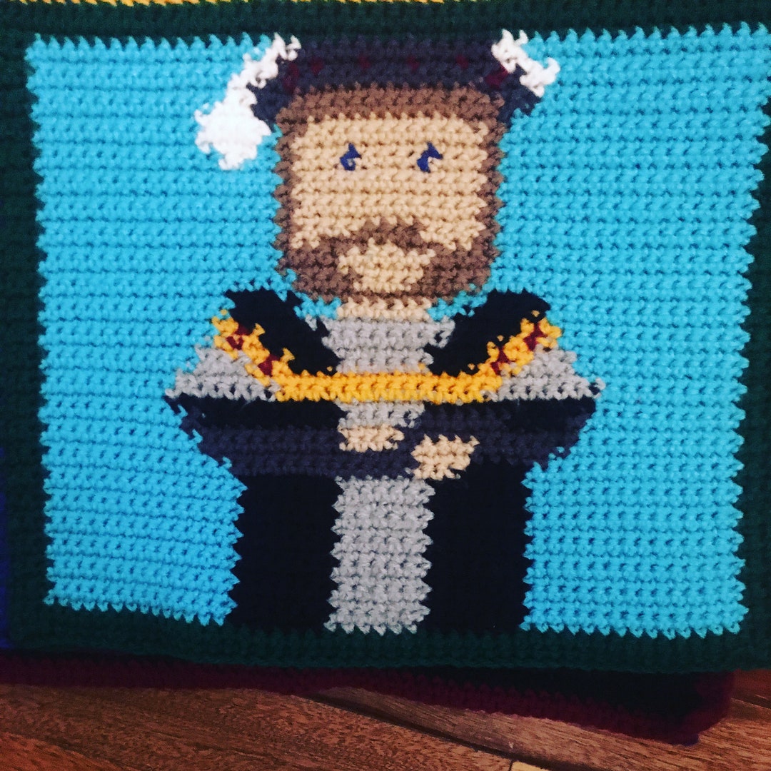 Shakespeare Graph, Henry VIII Pattern, Shakespeare Crochet, Crochet ...