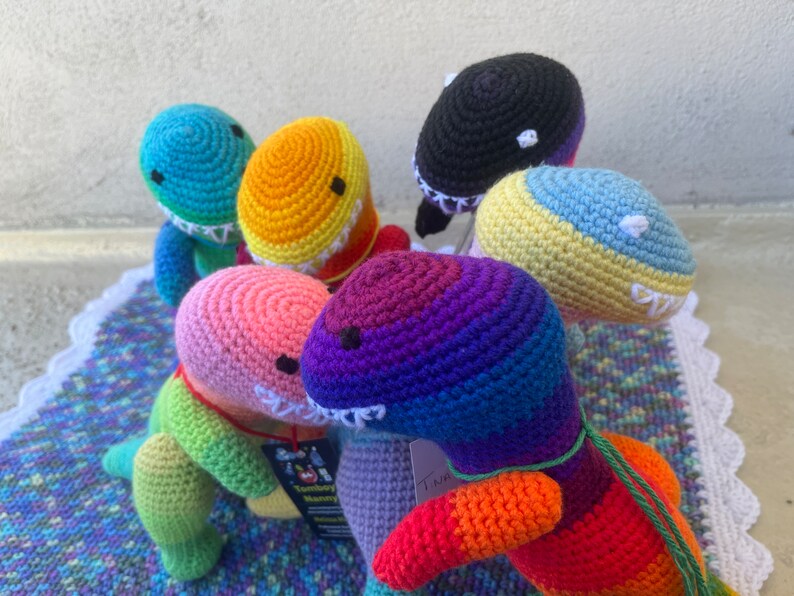 Tyrannosaurus Rex, Pastel T Rex, Pink Dinosaur, Cuddly T Rex, Yellow ...