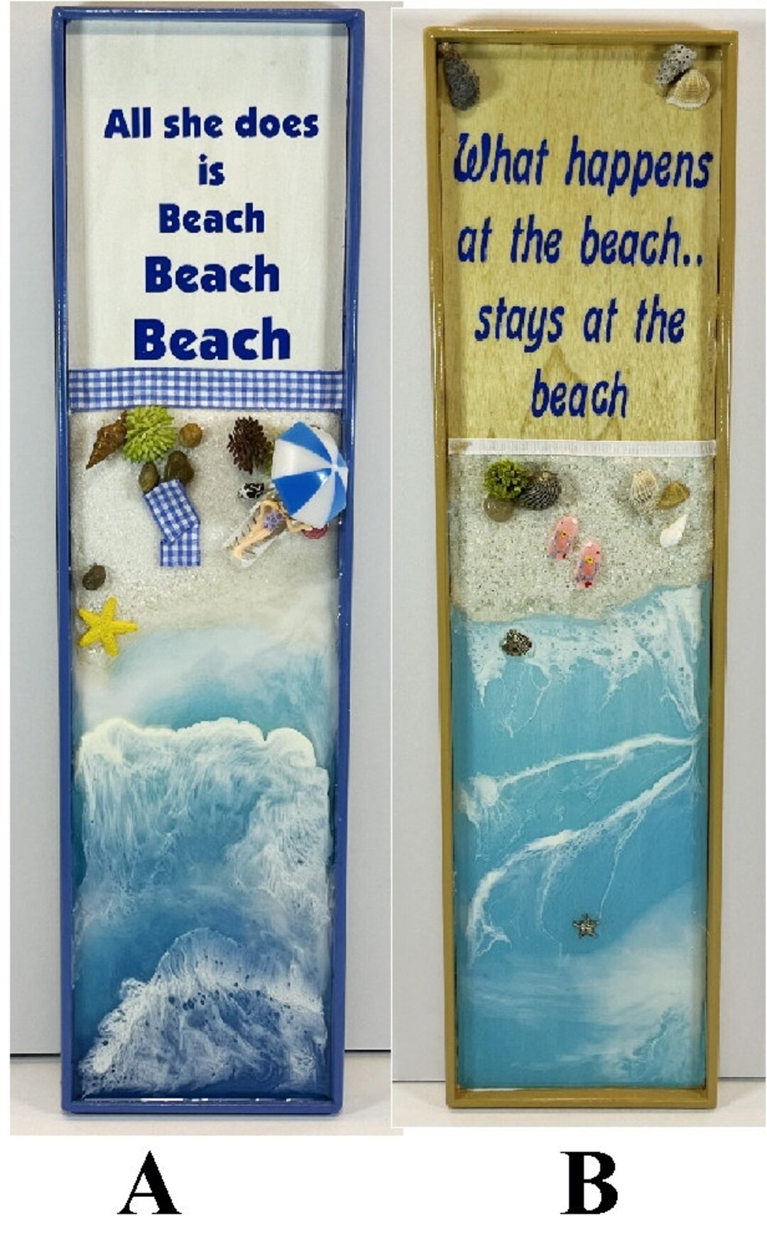 Cute Beach Signs, Ocean Signs, Funny Signs, Resin Signs, 3d Signs - Etsy