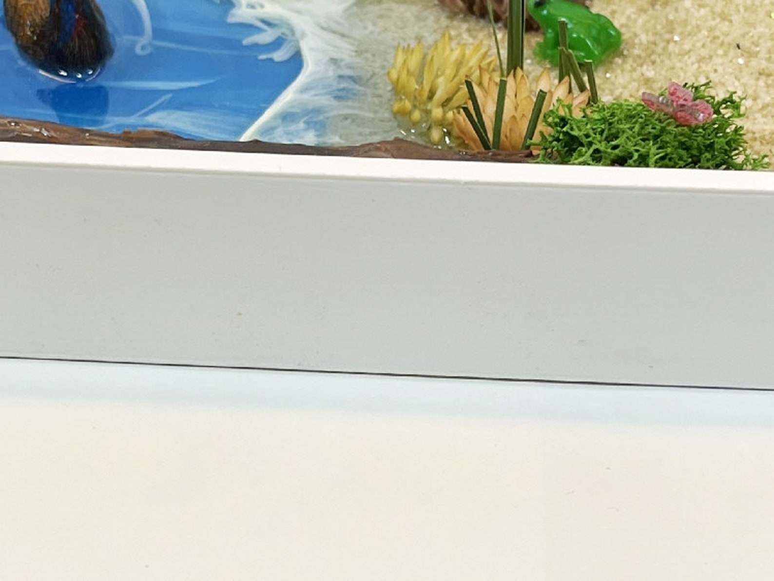 Duck Pond, Resin Pond, Frog, Rabbit, Ducks in a Row, Wall Art, - Etsy