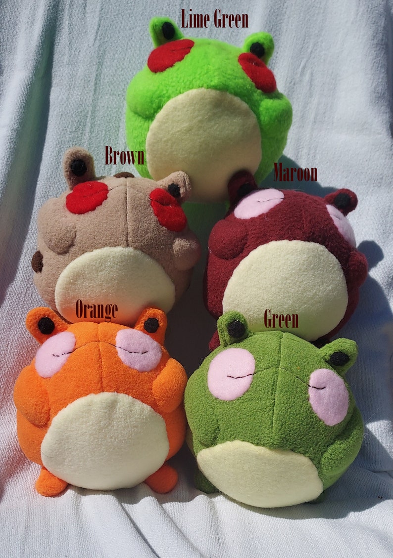 Frog/toad Plushie - Etsy