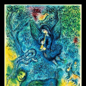 Mark Chagall Magic Flute Metropolitan Opera Poster Fridge Magnet 6x8 ...