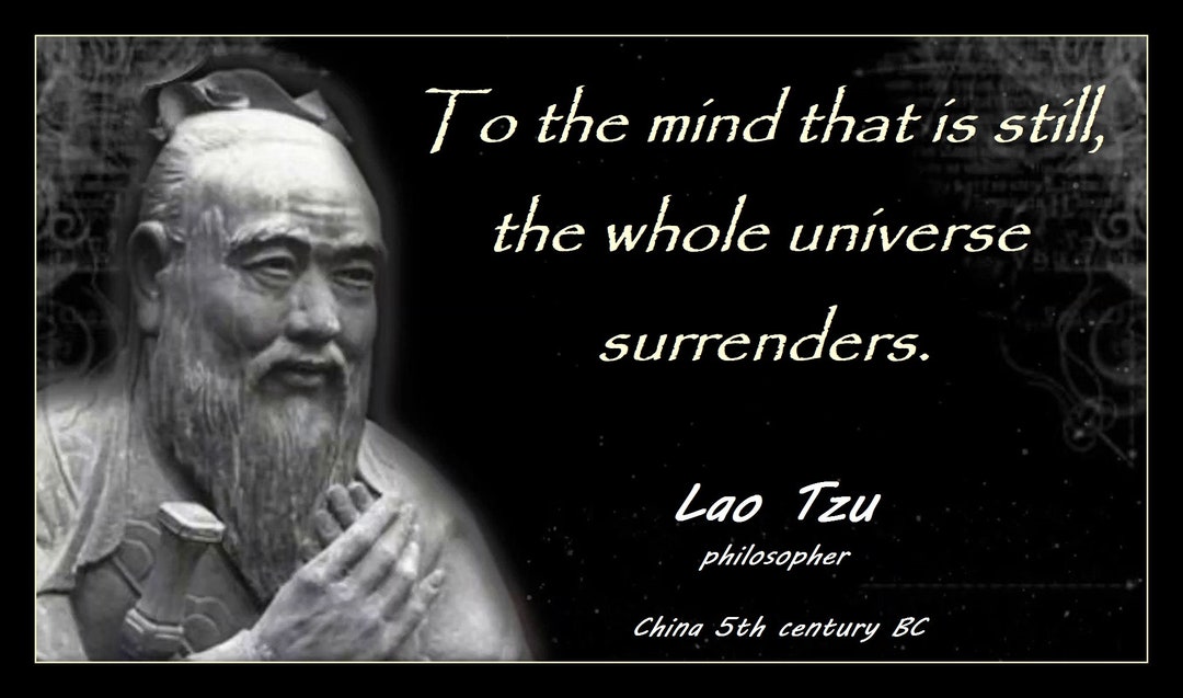 Lao Tzu Chinese Philosopher Quote the Mind That is Still Fridge Magnet ...