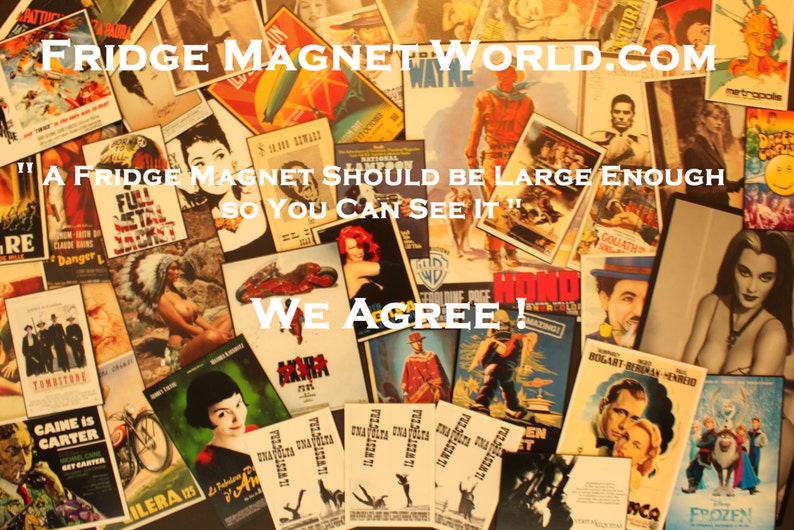 Perverted Urge Fridge Magnet 6x8 Sexy Pulp Fiction Poster Etsy