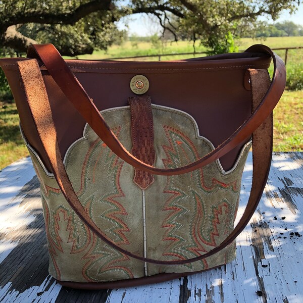 Cowboy Boot Purse - Etsy