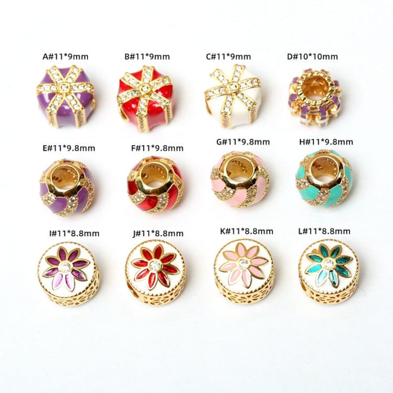 Cloisonne Bead Stunning Beads Enamel Beauty Color Flower - Etsy