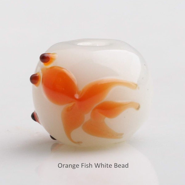 Glass Fish Beads - Etsy