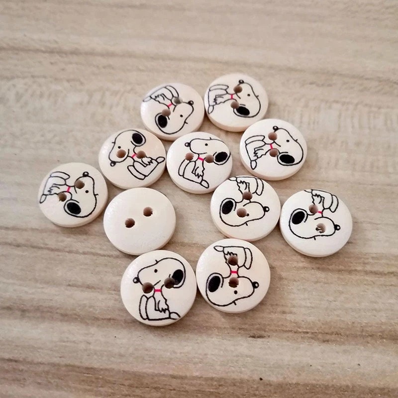 Toddler Wood Buttons - Etsy