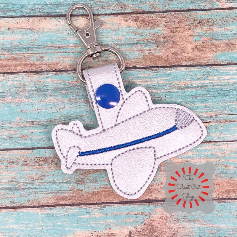 Airplane Keychain - Etsy